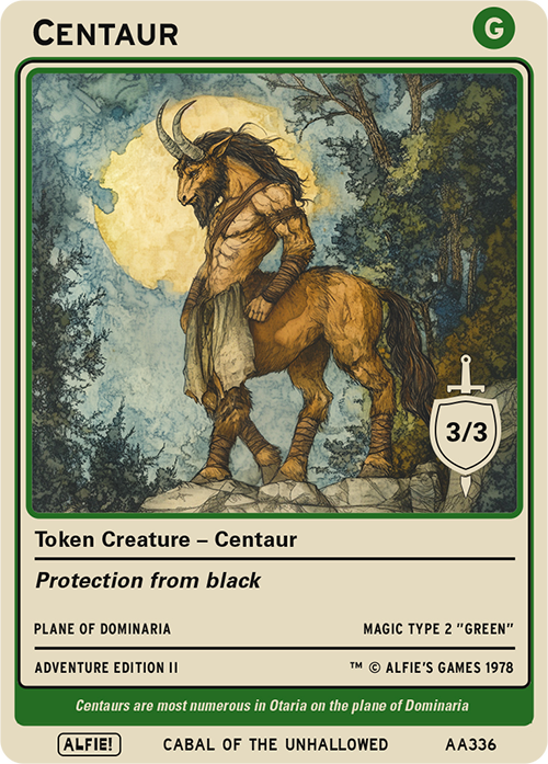 Centaur Token – Alfies