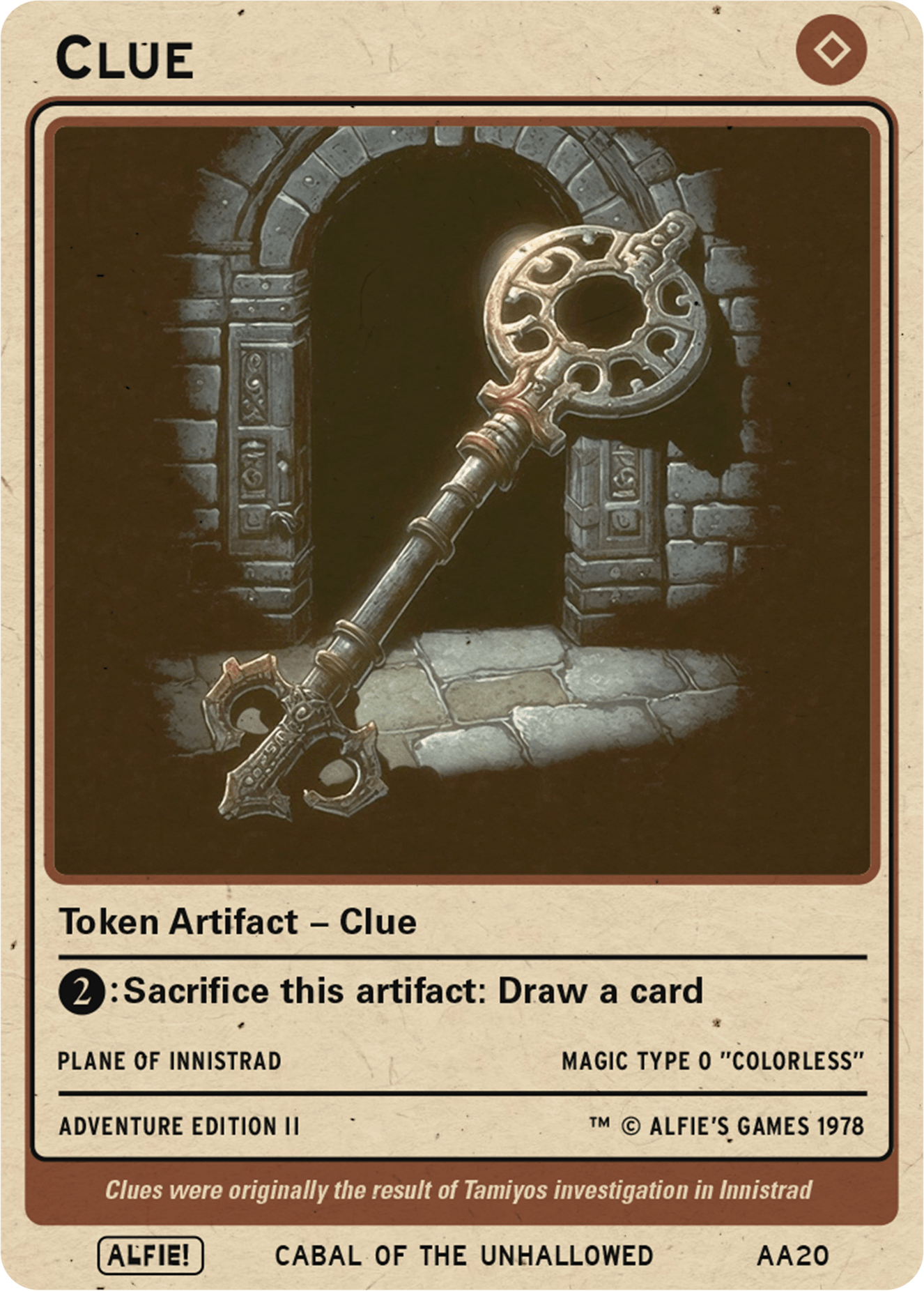 Clue Token – Alfies