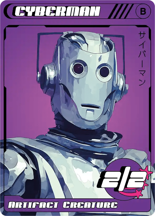 Cyberman token Magic mtg | Custom Anime Style | Alfies!