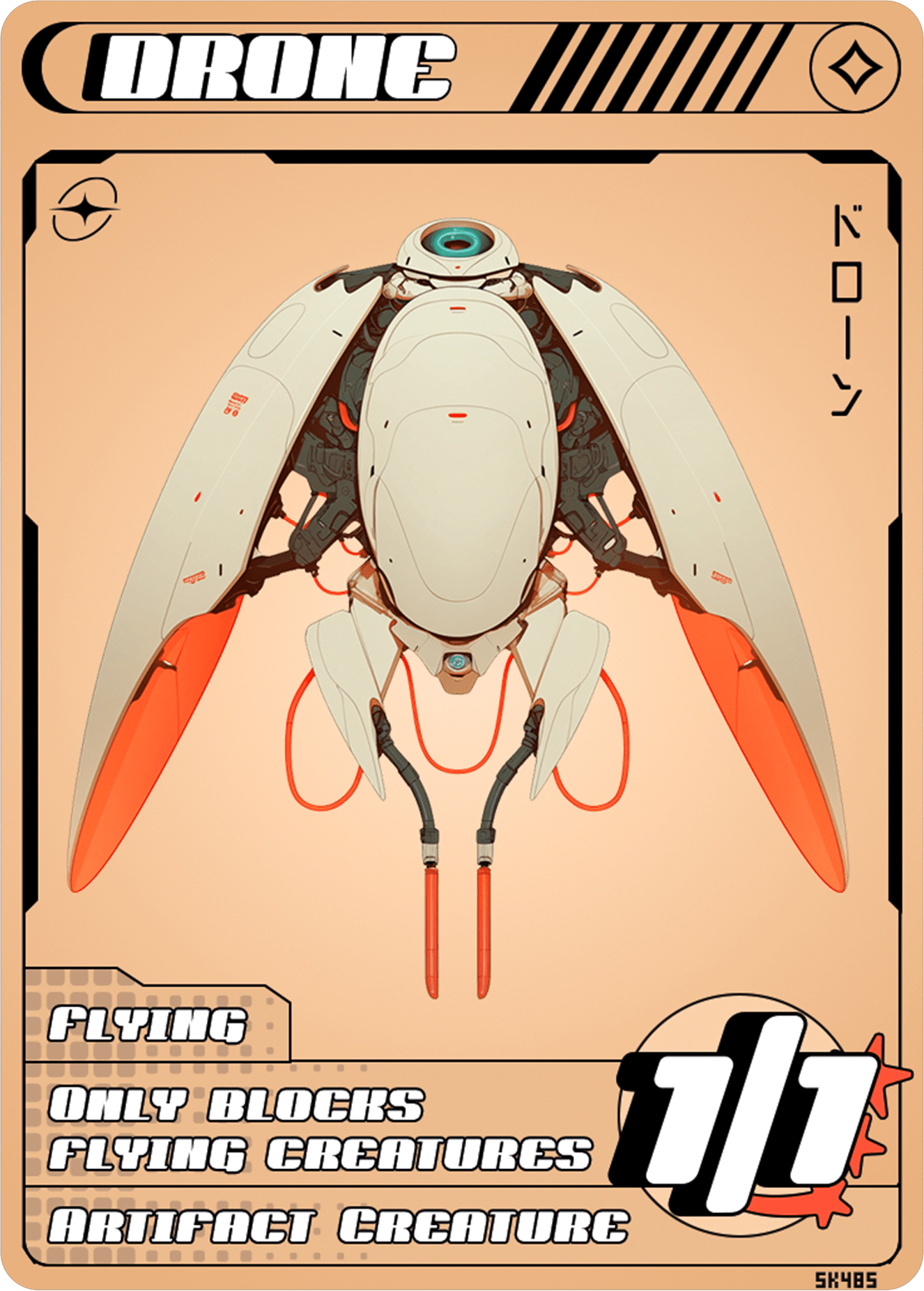 Drone custom token Magic mtg | Custom Anime Style | Alfies!