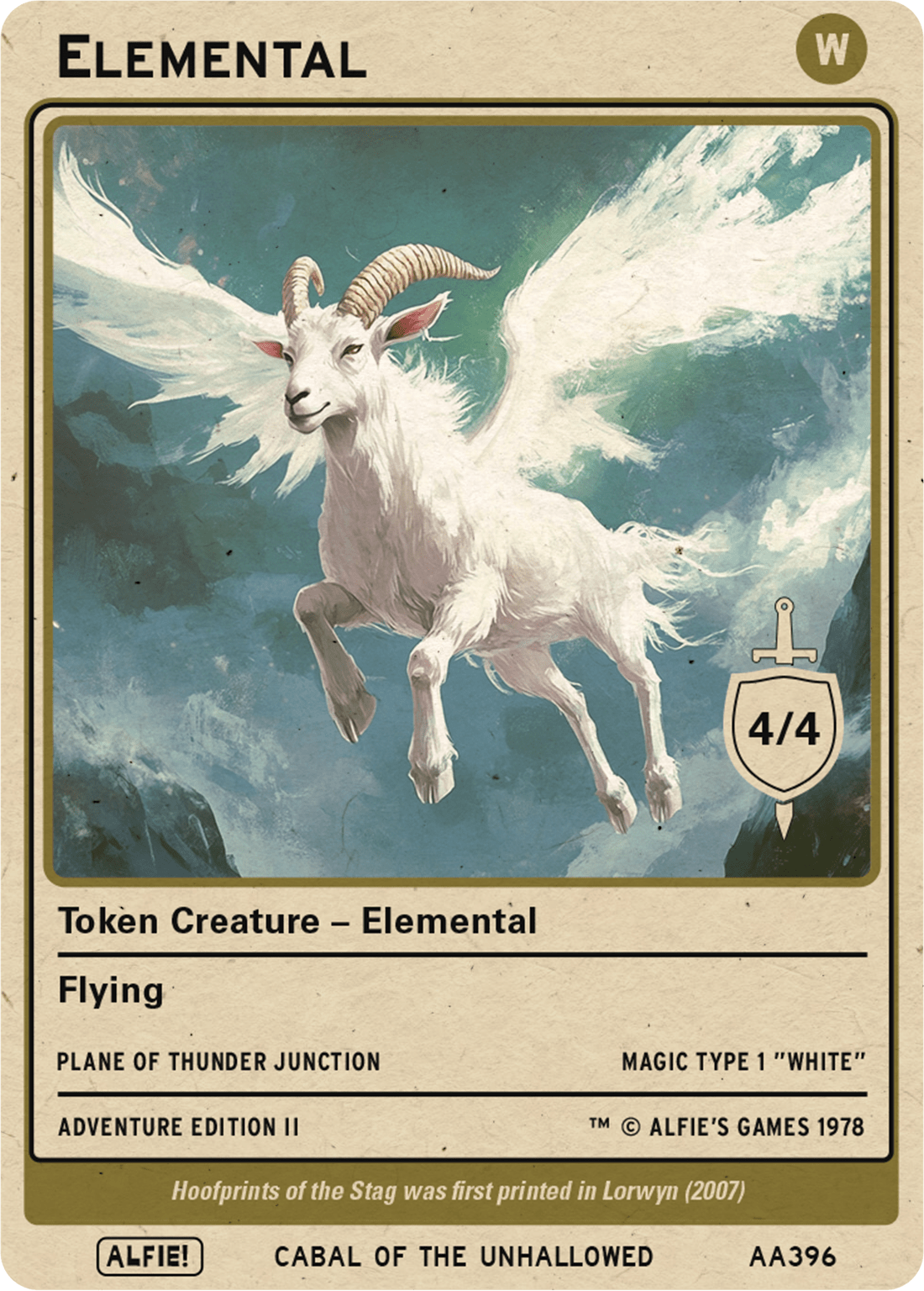Elemental White 4/4 – Alfies