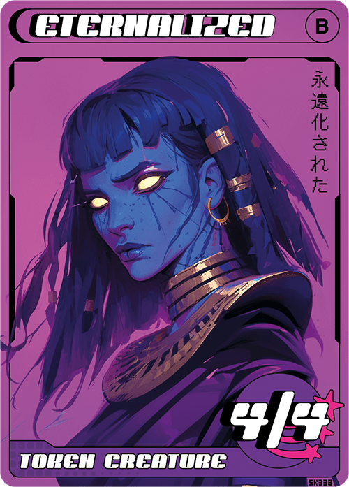 Eternalized token Magic mtg | Custom Anime Style | Alfies!
