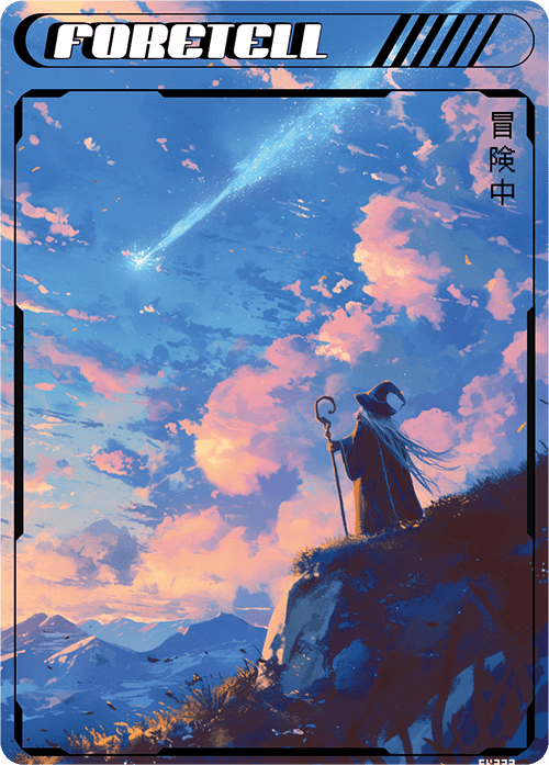 Foretell magic mtg token – Alfies