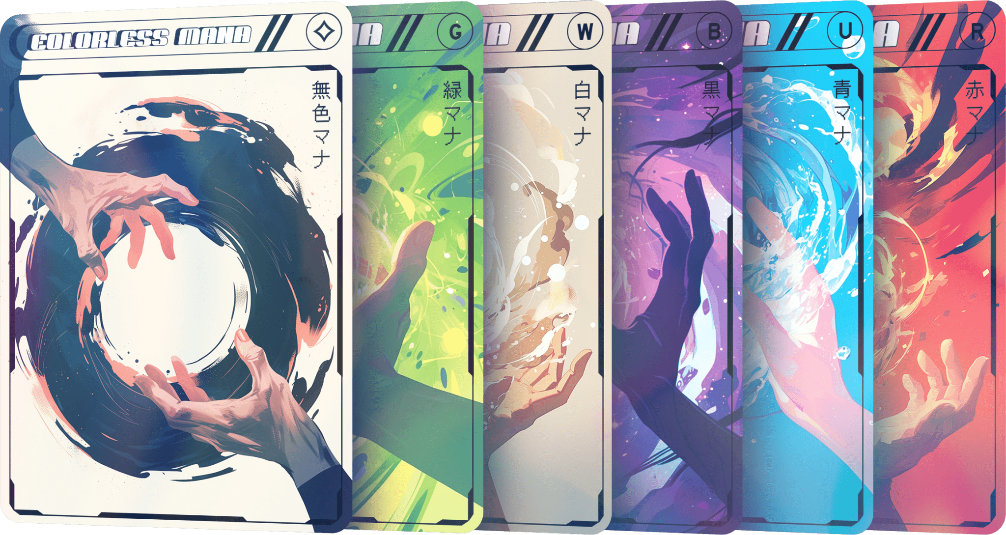 All Mana Counters Foil Tokens Bundle Street Clan for Magic – Alfies