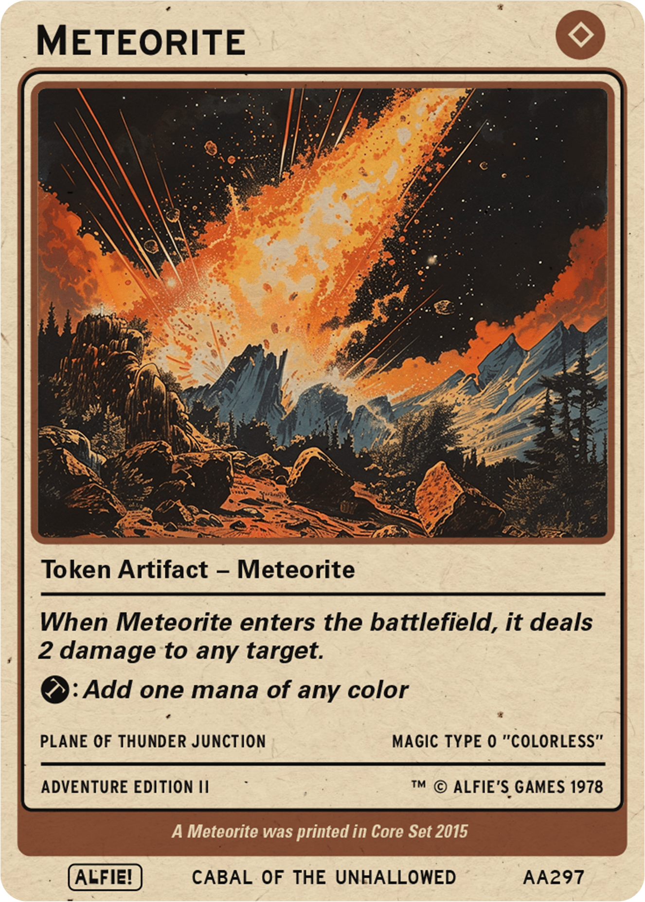 Meteorite – Alfies