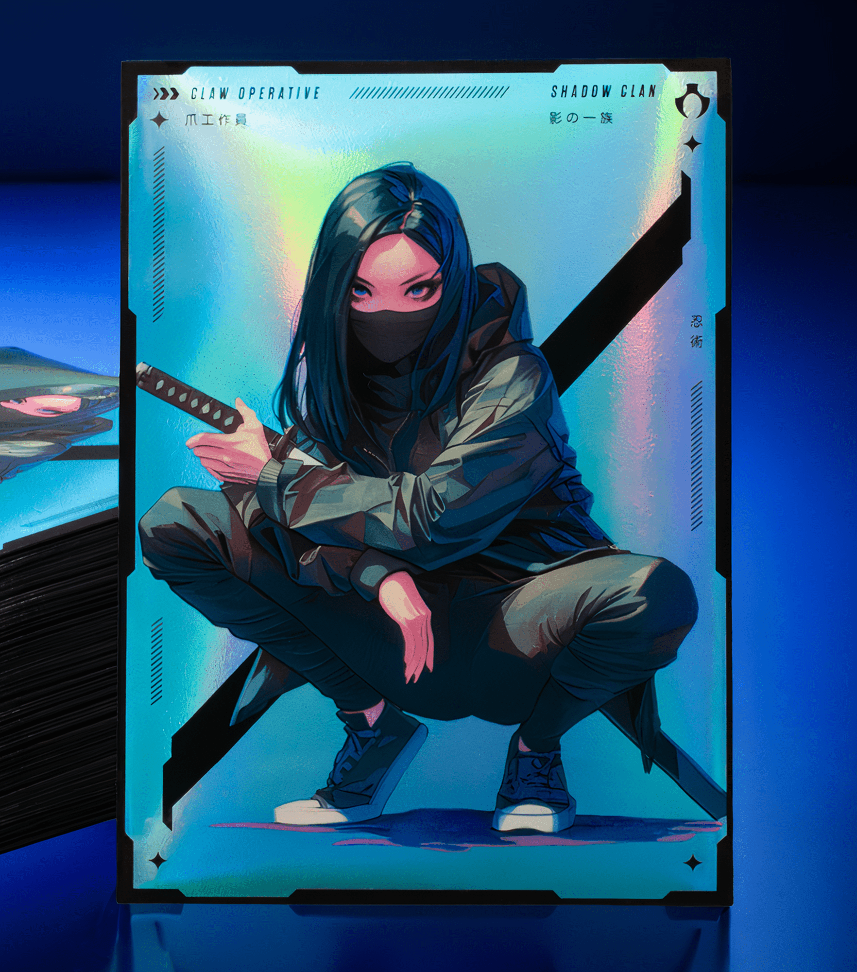 Ninjas Street Clans Foil Sleeves for Magic The Gathering – Alfies