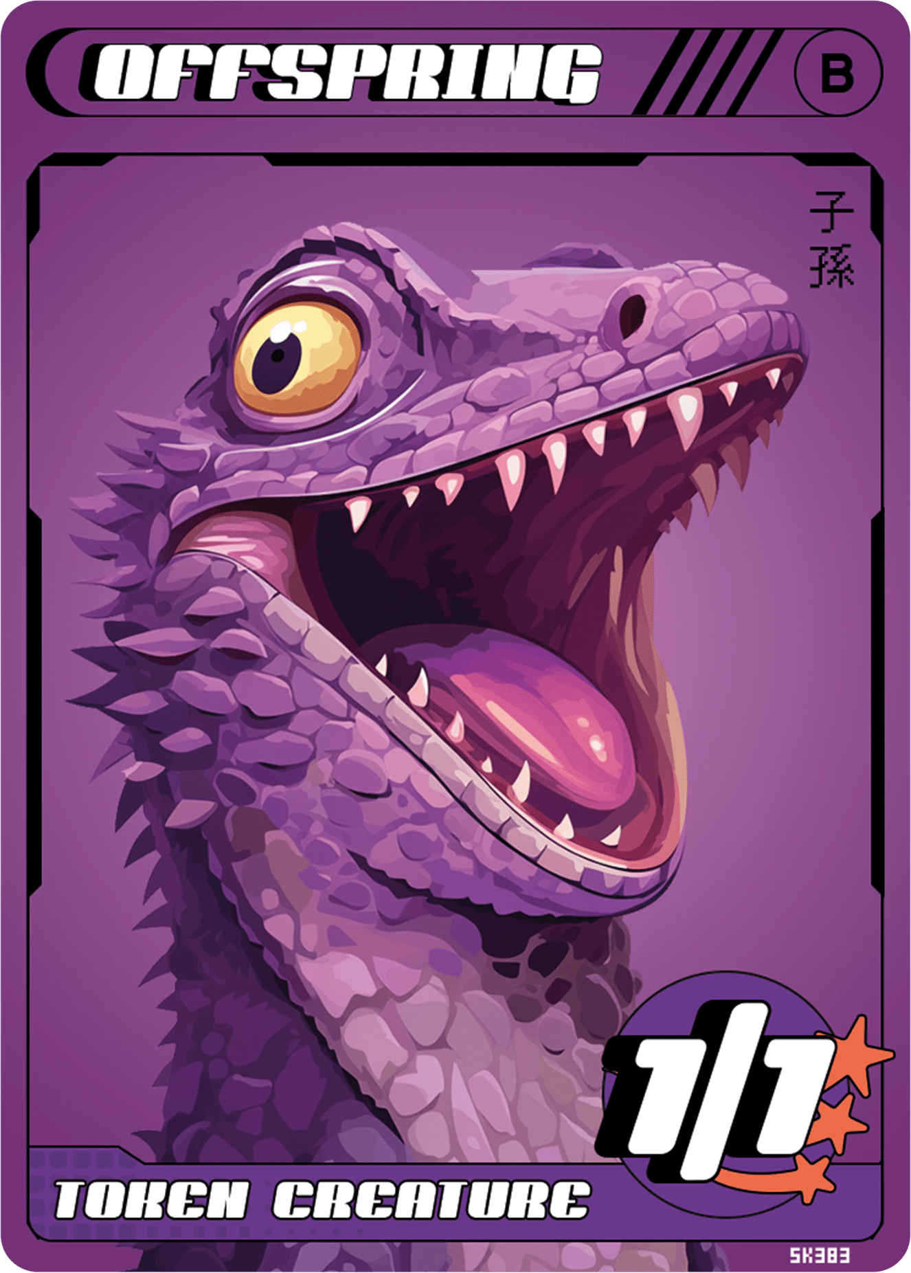 Offspring Lizard Black – Alfies