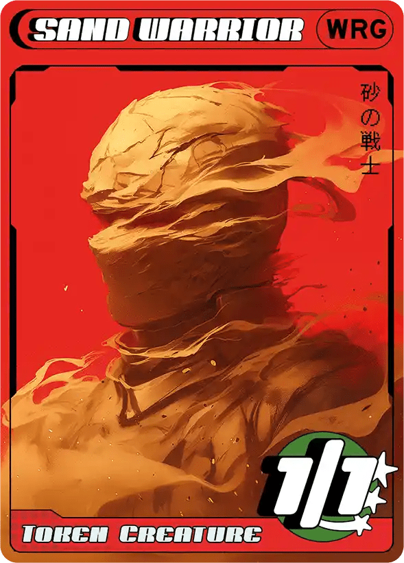 Sand Warrior Token – Alfies