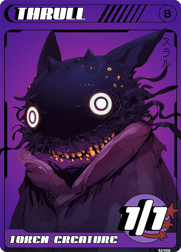 Thrull 1/1 token Magic mtg | Custom Anime Style | Alfies!
