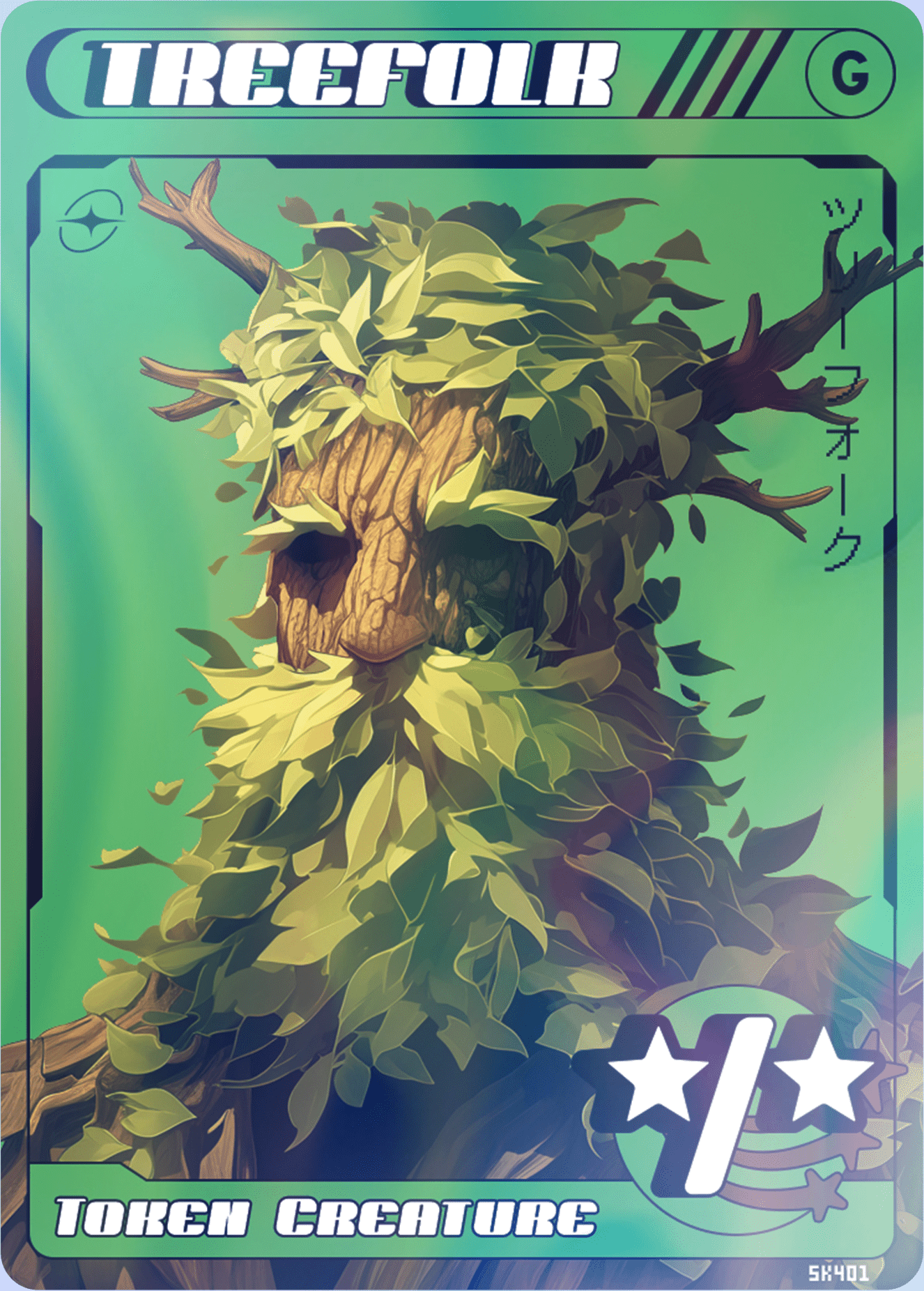 Treefolk mtg magic token – Alfies