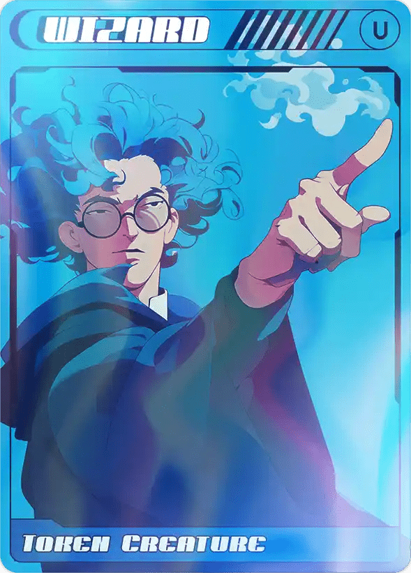 Wizard Foil Token – Alfies